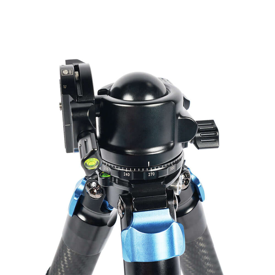 SIRUI AM-324 Professional Camera Tripod with AM-40 Low Gravity Ball He ...