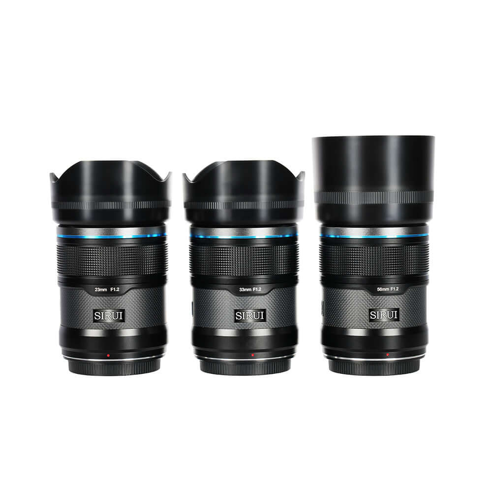 SIRUI Sniper Series f1.2 aps-c frame autofocus lens set - SIRUI®Official Store