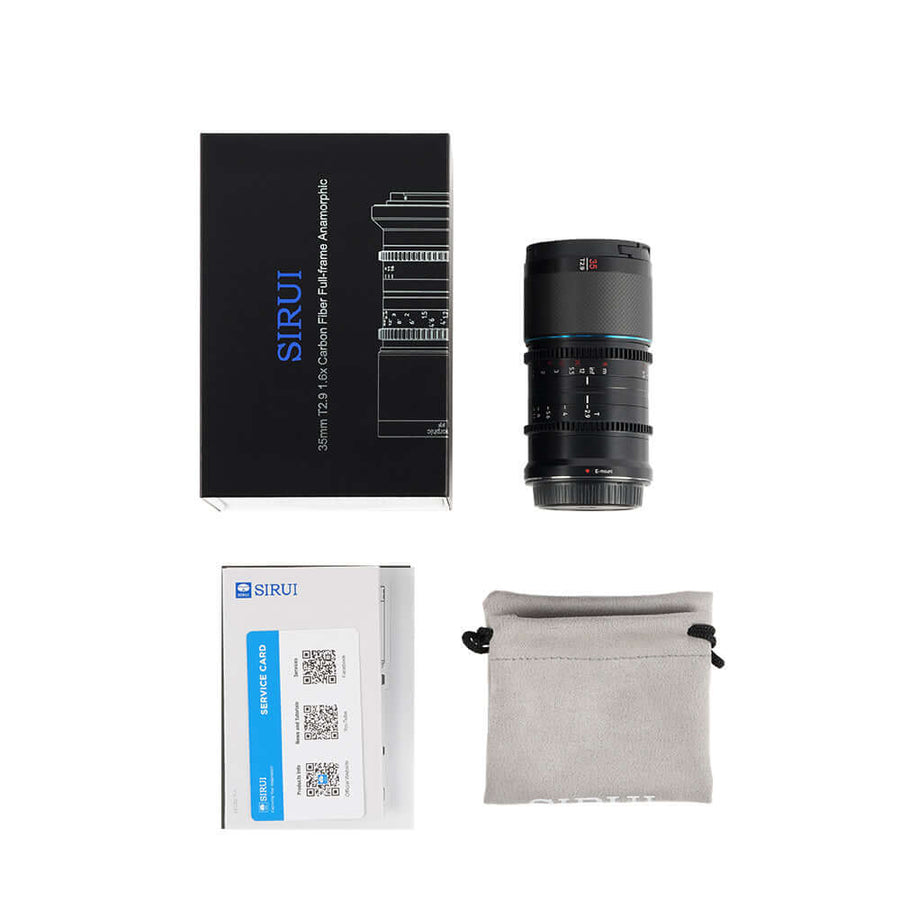 SIRUI Saturn 35mm Full-frame Carbon Fiber Anamorphic Lens – SIRUI ...