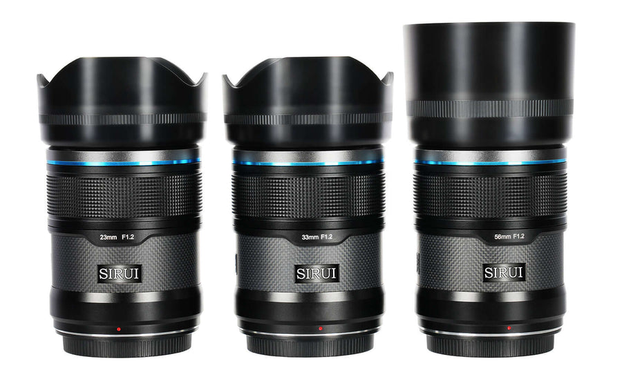 SIRUI Sniper Series f1.2 aps-c frame autofocus lens set – SIRUI ...