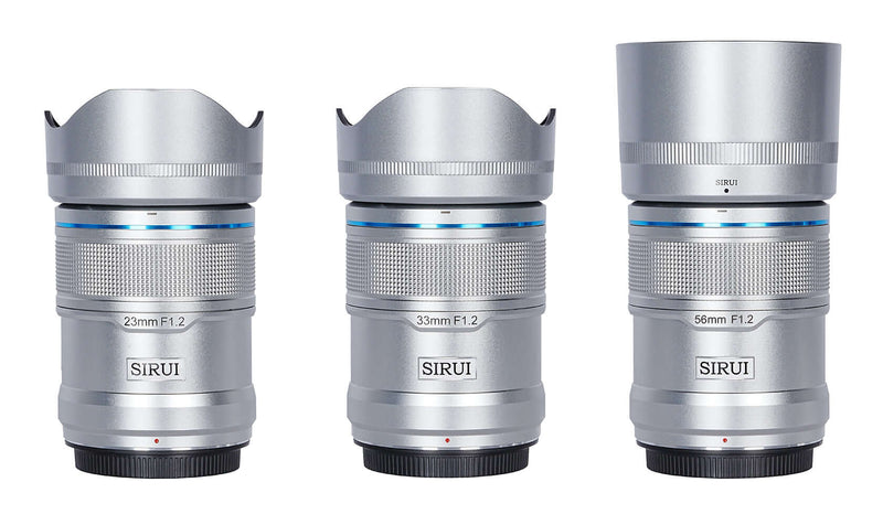 SIRUI Sniper Series f1.2 aps-c frame autofocus lens set – SIRUI ...