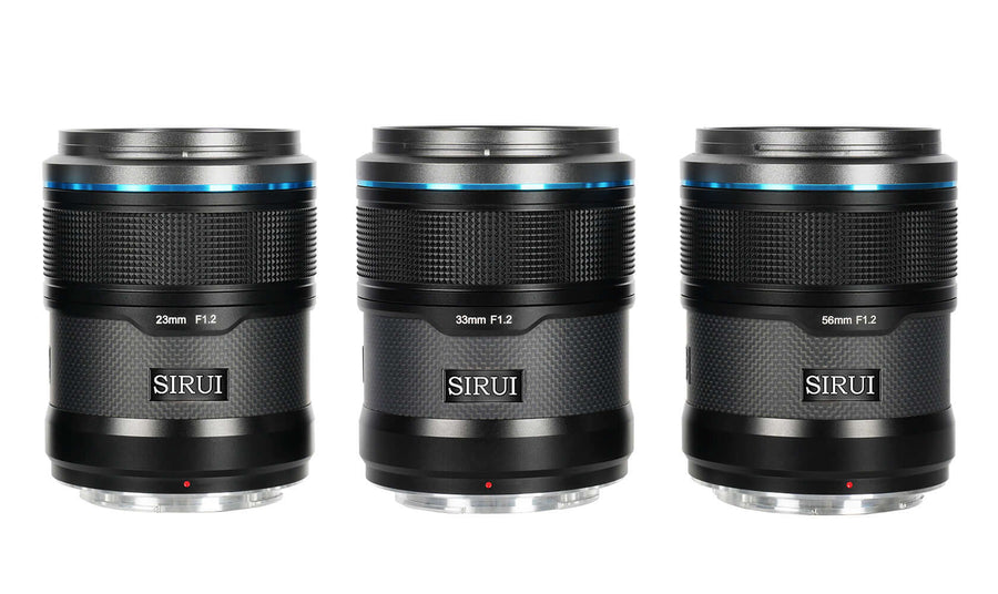 SIRUI Sniper Series f1.2 aps-c frame autofocus lens set – SIRUI ...