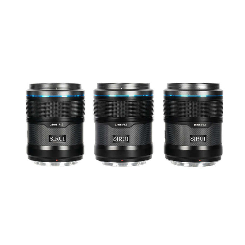 SIRUI Sniper Series f1.2 aps-c frame autofocus lens set - SIRUI®Official Store
