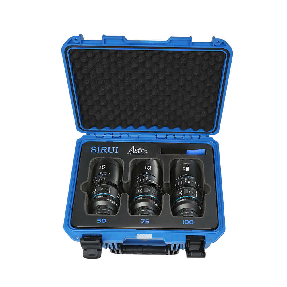 SIRUI Astra 50/75/100mm T1.8 1.33x Full-Frame Autofocus Anamorphic Cin ...