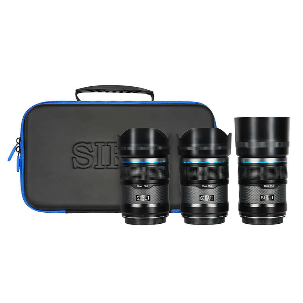 SIRUI Sniper Series f1.2 aps-c frame autofocus lens set - SIRUI ...