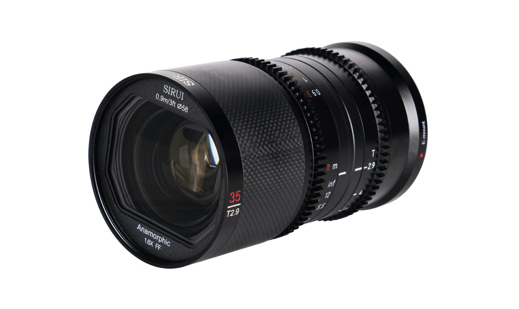 SIRUI Saturn 35mm Full frame Carbon Fiber Anamorphic Lens SIRUI sirui-saturn-35mm-full-frame-carbon-fiber-anamorphic-lens-sirui